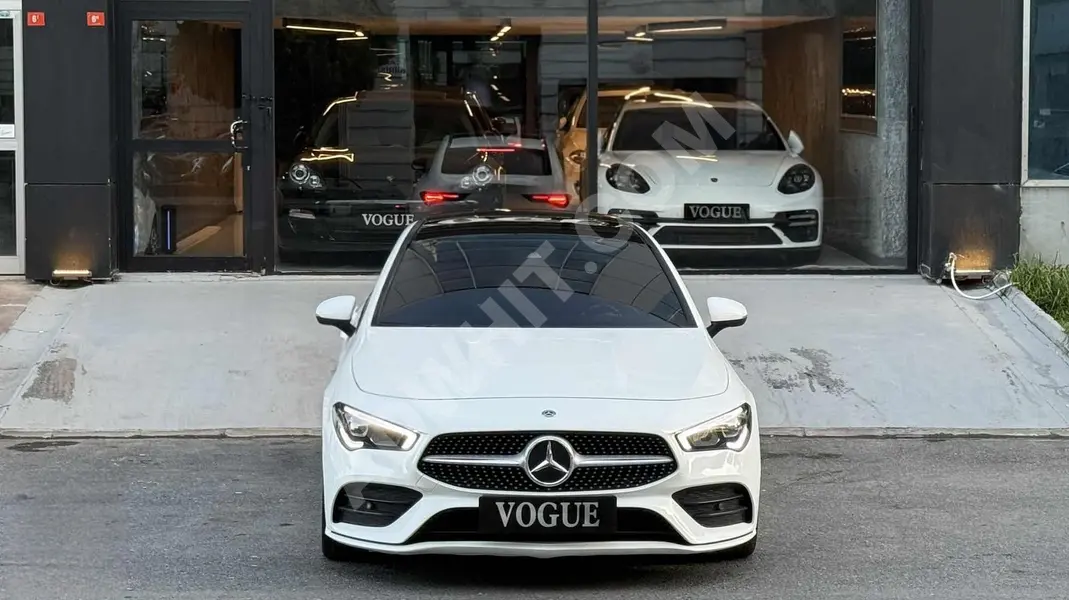 Mercedes CLA 180d AMG car, accident-free and without paintwork. - Adwhit