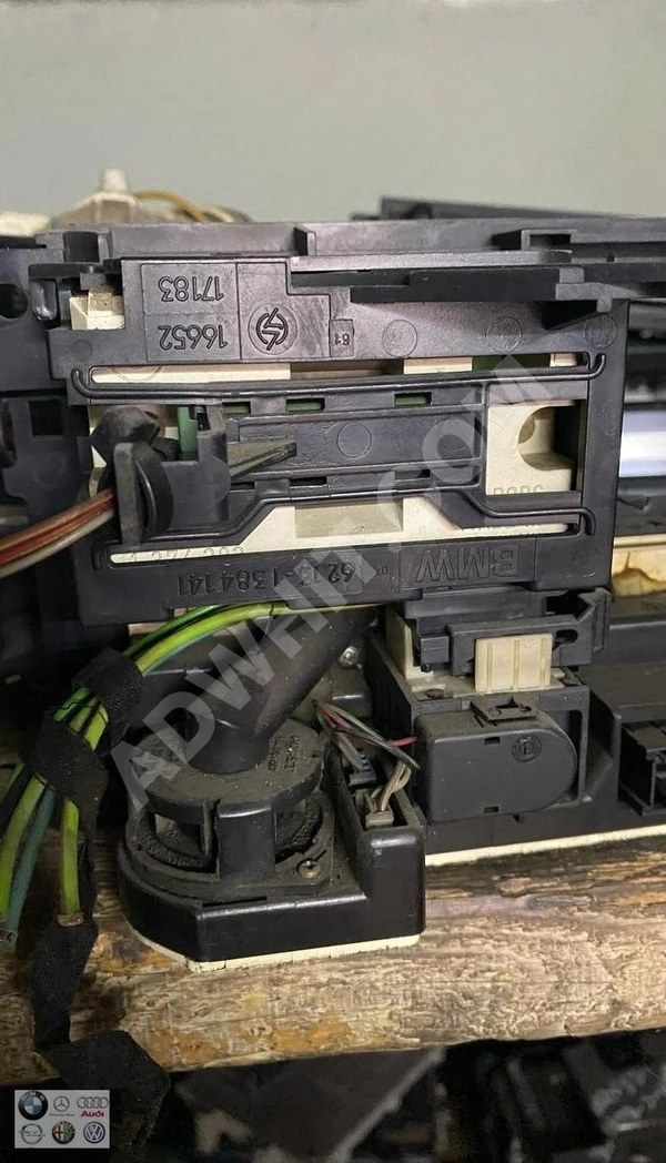 Control panel for BMW E34 air conditioning and its buttons (original ...